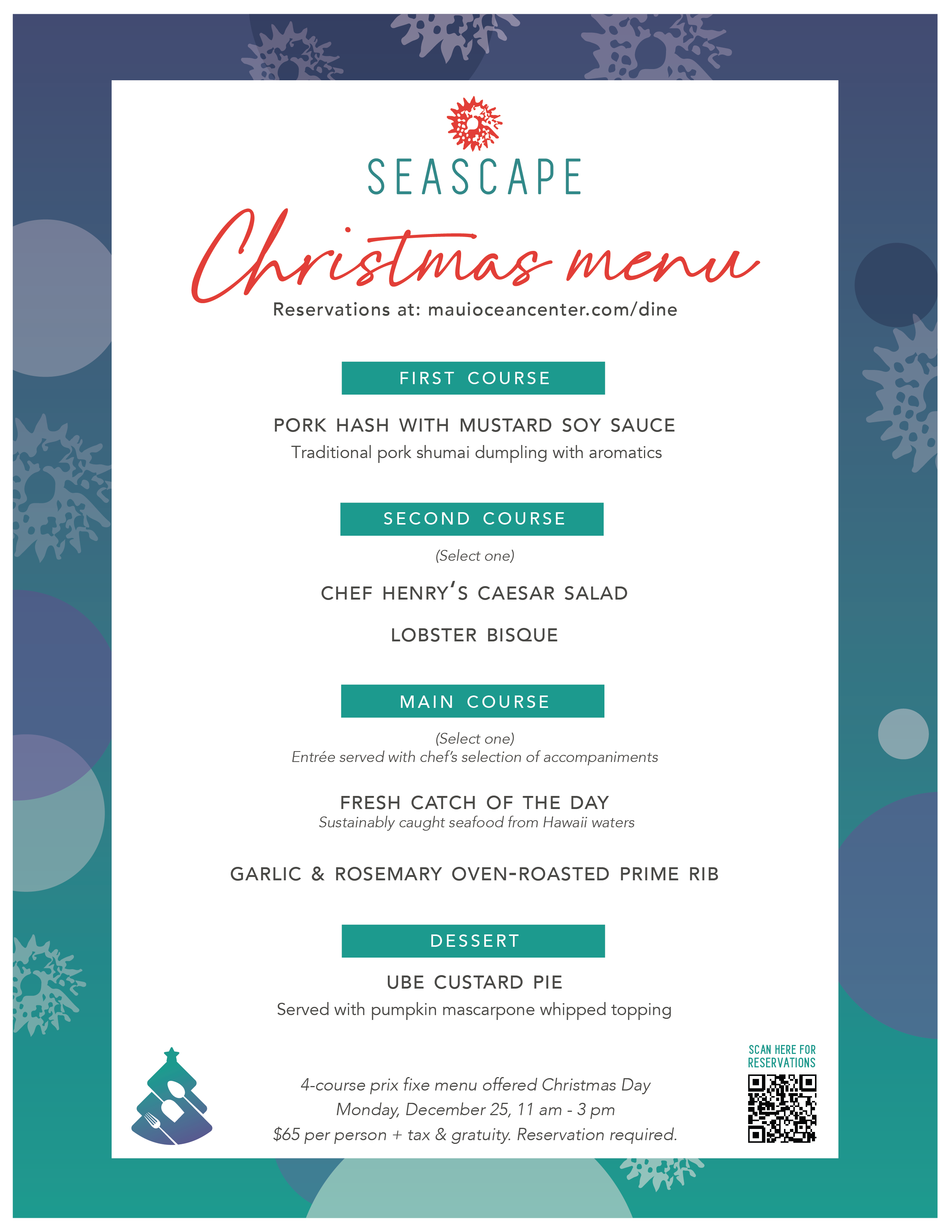 Seascape Restaurant At Maui Ocean Center